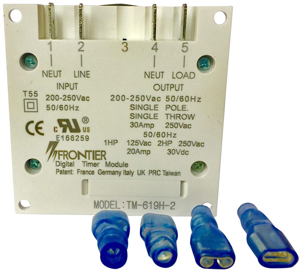 Frontier Digital Timer Programmable Time Switch with LCD 4 Pin – Solaris360