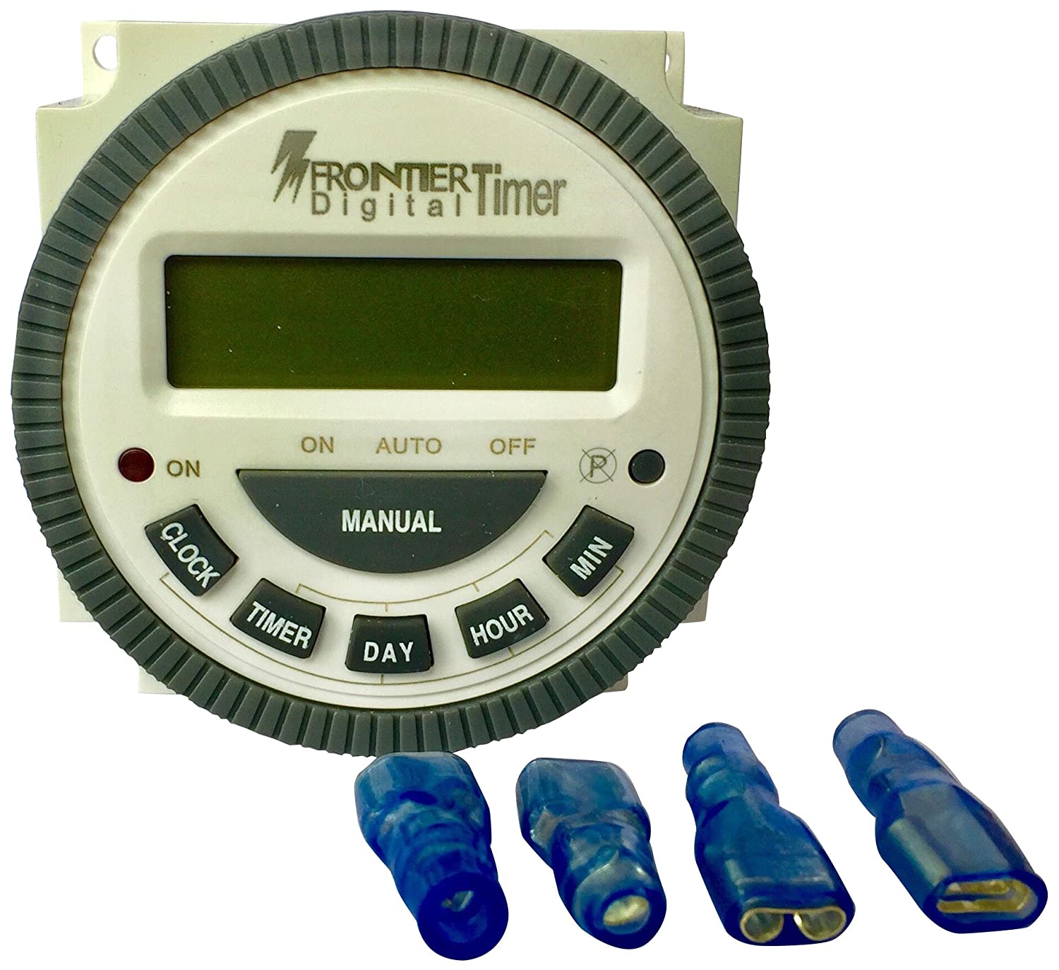 Frontier Digital Timer Programmable Time Switch with LCD 4 Pin – Solaris360